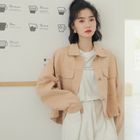 Deca - Letter Embroidered Denim Jacket | YesStyle