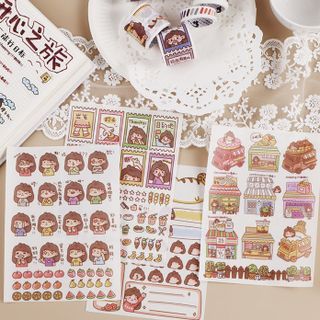 SASHI - Cartoon Sticker | YesStyle