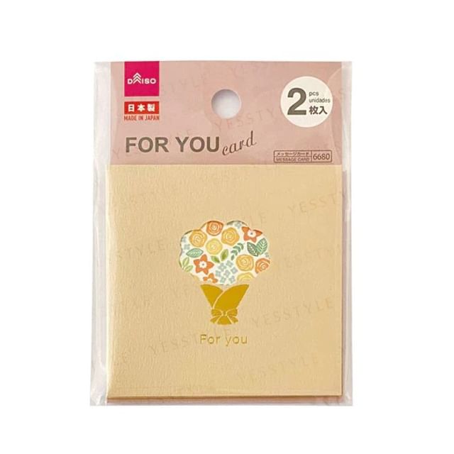 DAISO - For You Card | YesStyle