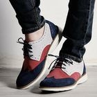 Rememberclick - Color-Block Wing-Tip Oxfords | YesStyle