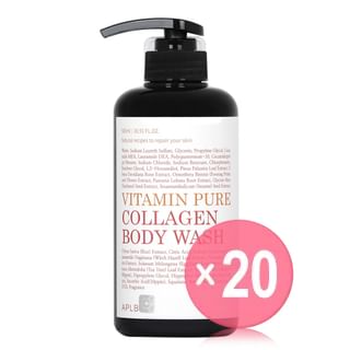 Buy APLB - Vitamin Pure Collagen Body Wash (x20) (Bulk Box) in Bulk ...
