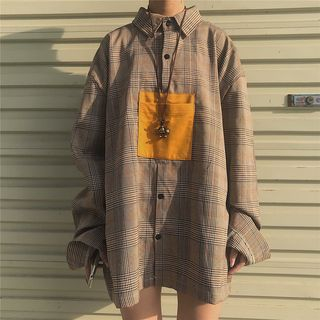 MELLO - Couple Matching Plaid Shirt | YesStyle