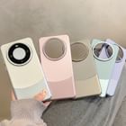 Mobby - Color Panel Faux Leather Phone Case - Huawei | YesStyle