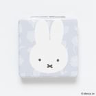 fab.JAPAN - MIFFY FLOWER APPLIQUE Compact Mirror (Grey) | YesStyle