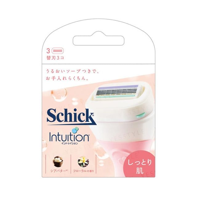 Schick Japan - Intuition Moist Skin Razor Blade Refill | YesStyle