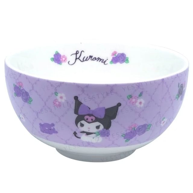 Daniel & Co. - Sanrio Kuromi Ceramic Rice Bowl | YesStyle