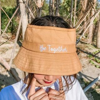 FROME - Embroidered Open Top Bucket Hat | YesStyle