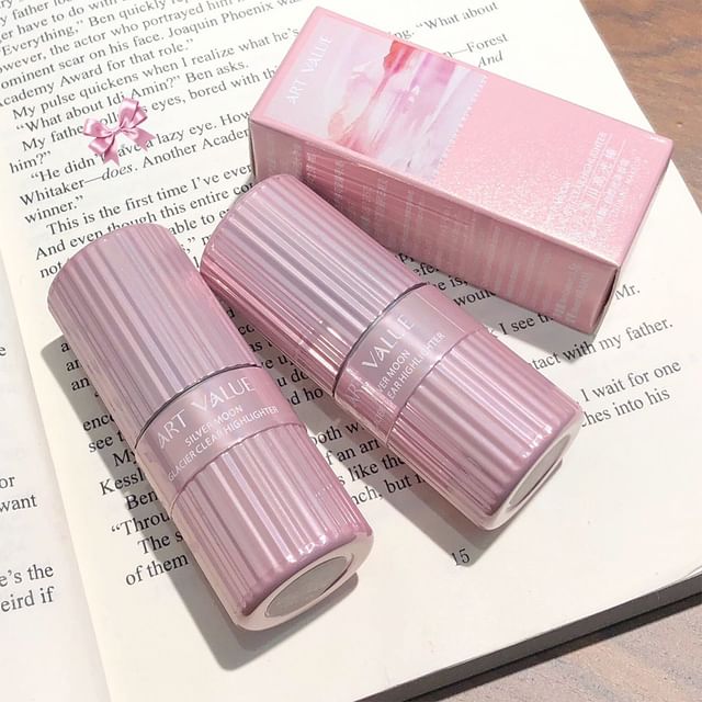 Art Value - Silver Moon Clear Highlighter Stick - 3 Colors | YesStyle