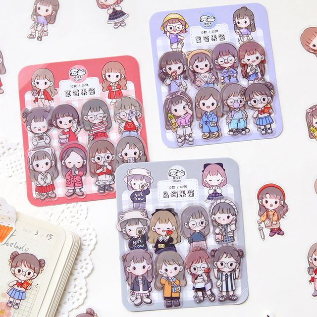 Cute Essentials - Cartoon Sticker | YesStyle