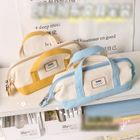 NEJA - Color Block Zip Pencil Case | YesStyle