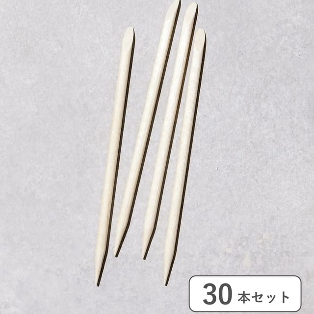 3COINS - Wooden Nail Art Sticks (Set of 30) | YesStyle