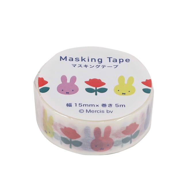 Alpha Collection - Miffy and ROSE Masking Tape B | YesStyle