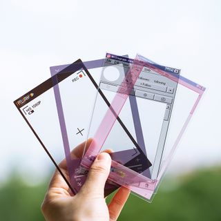 Monez - Transparent Plastic Sticky Frames (Various Designs) | YesStyle