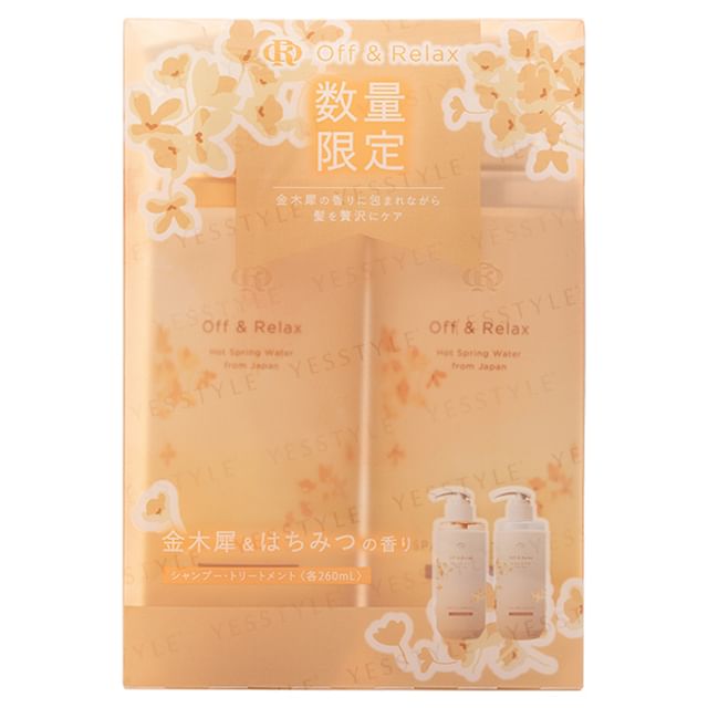 Off & Relax - Spa Shampoo & Treatment Osmanthus Limited Set | YesStyle