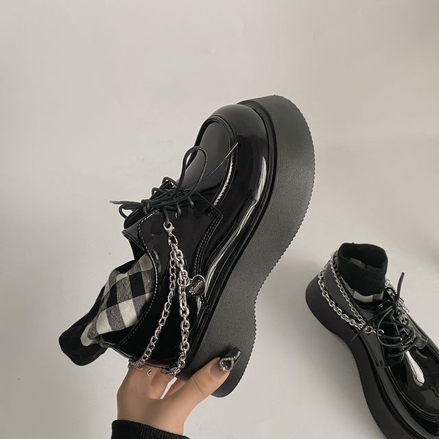 STEPUP - Platform Lace Up Shoes | YesStyle