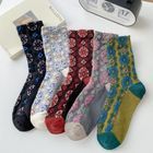 Sock Kingdom - Jacquard Socks | YesStyle