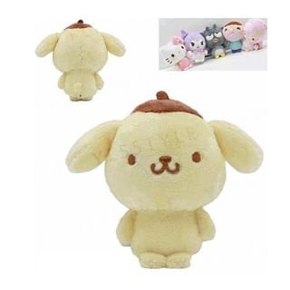 Daniel & Co. - Sanrio Pompompurin Magnet Cheek & Cheek Mascot Doll ...