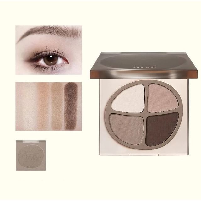 JOOCYEE - Four-color Eyeshadow Palette - Brown Chestnut | YesStyle