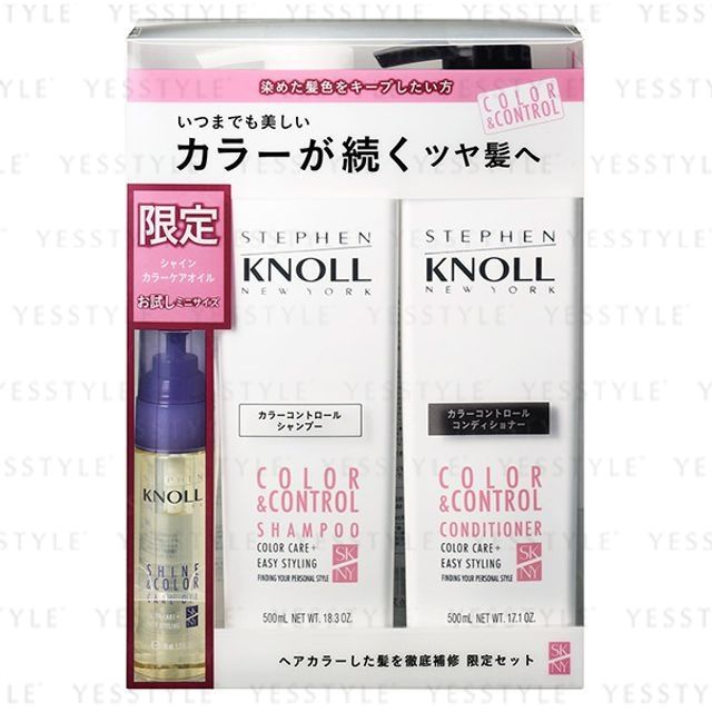 Kose - Stephen Knoll Color & Control Shampoo & Conditioner Limited ...