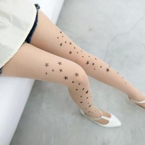 59 Seconds - Star Print Tights | YesStyle