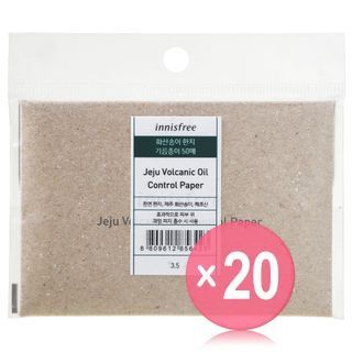 Buy innisfree - Jeju Volcanic Oil Control Paper (50sheets) (x20) (Bulk ...
