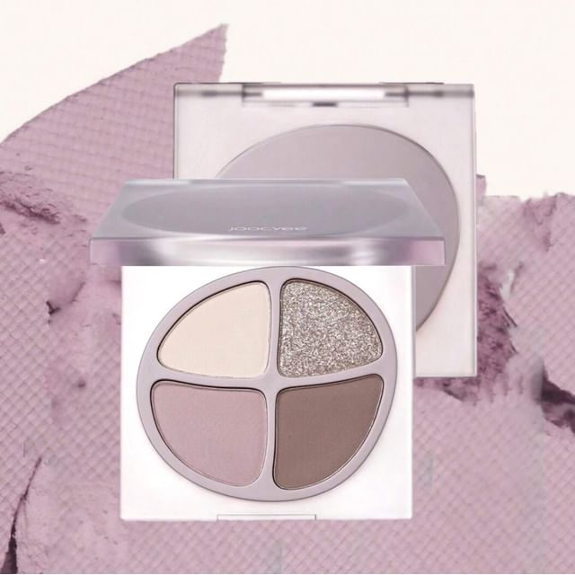 JOOCYEE - Four-color Eyeshadow Palette - Grey Taro | YesStyle