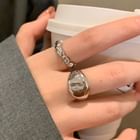Ticoo - Set of 2: Irregular Ring | YesStyle