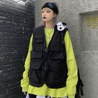 RONIN - Zipped Safari Vest | YesStyle