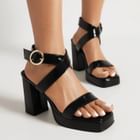 Freesia - Platform Block Heel Sandals | YesStyle