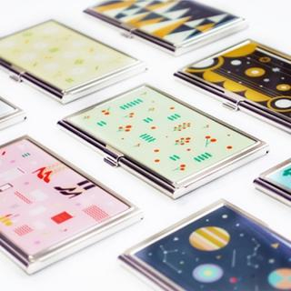 iswas - Metal Card Holder with Mirror | YesStyle