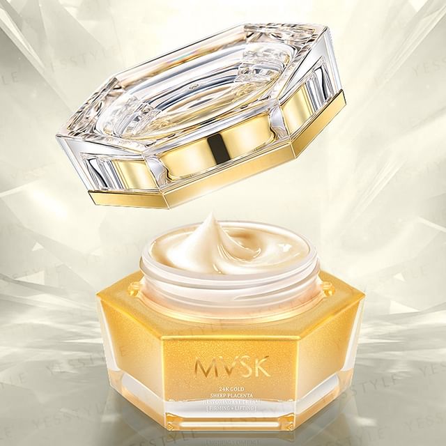 MVSK - 24K Gold Sheep Placenta Restoring Eye Cream | YesStyle