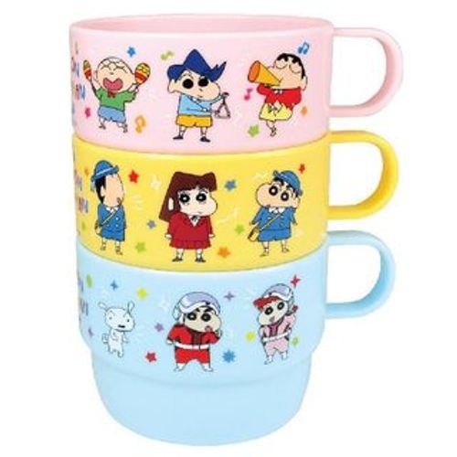 T'S Factory - Crayon Shin-Chan Plastic Cup (3 Pieces Set) (Shin-Chan ...