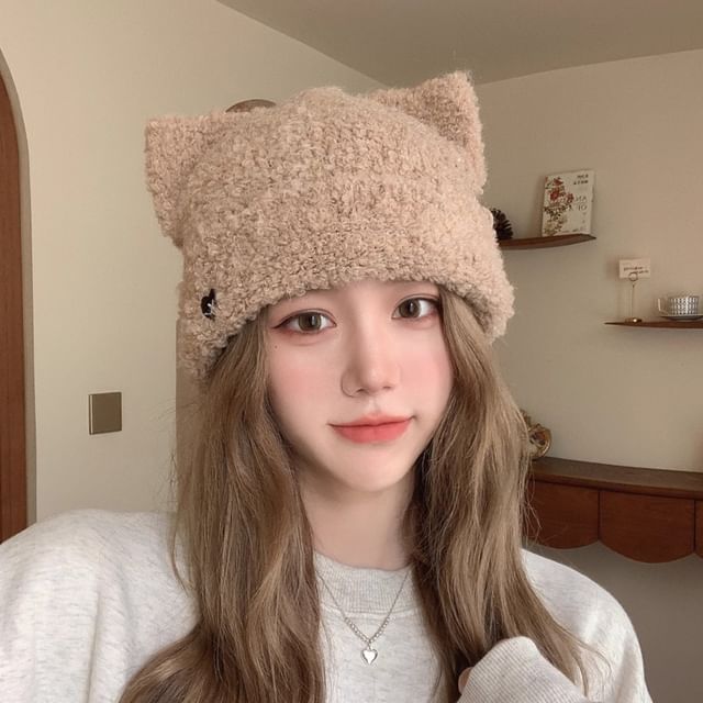 HARPY - Cat ear Knit Beanie | YesStyle