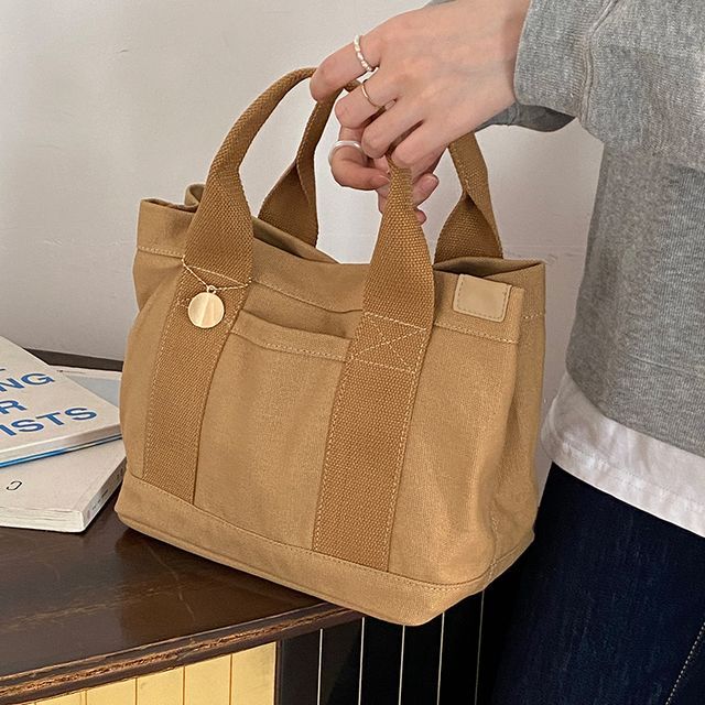 TZ - Canvas Organizer Tote Bag | YesStyle