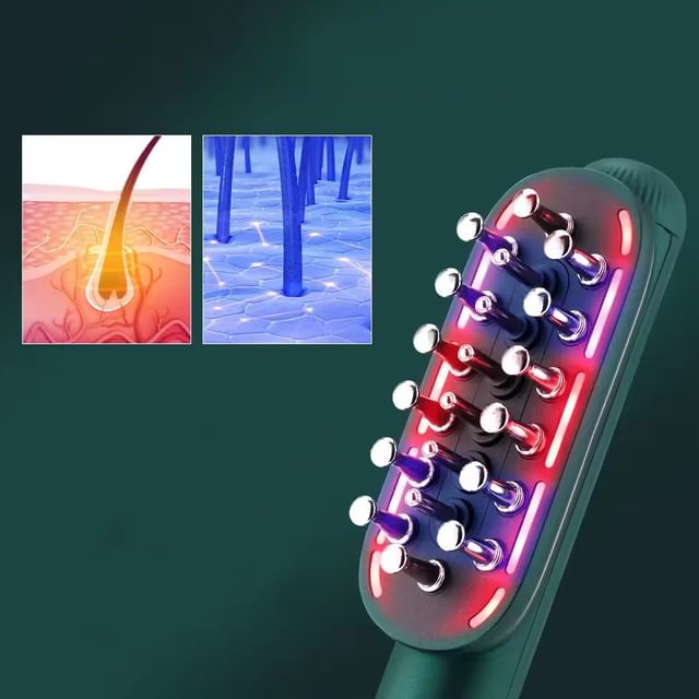 Beautyronics - USB Rechargeable Microcurrent Light Therapy Hair Oil ...