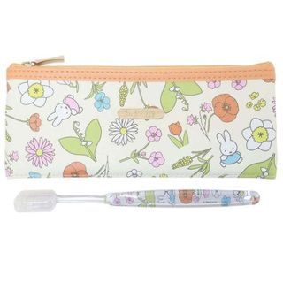 Marimocraft - Miffy Toothbrush with Pouch OR | YesStyle