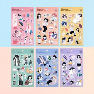 Full House - ICONIC-Cartoon Sticker | YesStyle