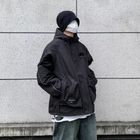DuckleBeam - Hooded Zip-Up Shell Jacket | YesStyle
