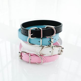 Nikiki - Faux Leather Buckled Choker | YesStyle