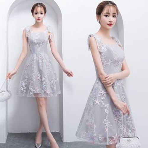 Wonhi - Star Sleeveless A-line Party Dress | YesStyle