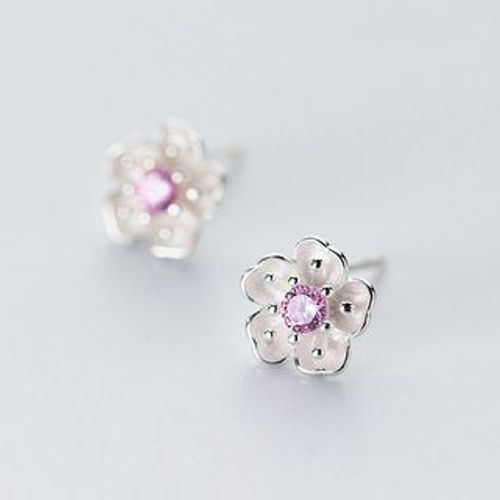 A’ROCH - 925 Sterling Silver Flower Earrings | YesStyle