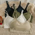 Lemongrass - Push-Up Bra Top with Pads in 5 Colors | YesStyle