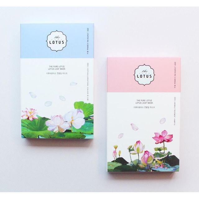 THE PURE LOTUS - Lotus Leaf Mask Set - 2 Types | YesStyle