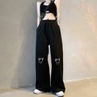 RONIN - Lettering Wide Leg Pants | YesStyle