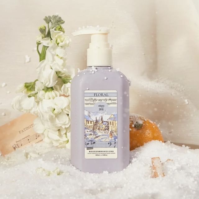 roopy - Poetic Series Floral Plant Essential Oil Fragrant Body Lotion ...