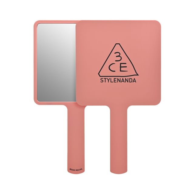 3CE - Mood Recipe Square Hand Mirror #Rose Beige | YesStyle