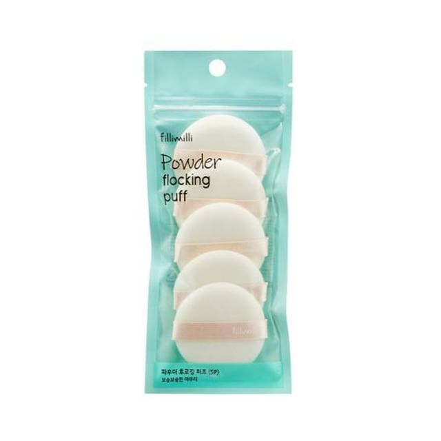 fillimilli - Powder Flocking Puff Set | YesStyle