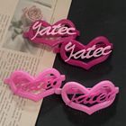 Rizzor - Set Of 2: Lettering Heart Hair Clip | YesStyle