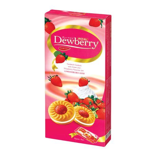 JACK'n JILL - Strawberry Flavored Jam Dewberry Sanwich Cookies with ...