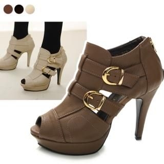 HOBAK girls - Open-Toe Platform Boots | YesStyle